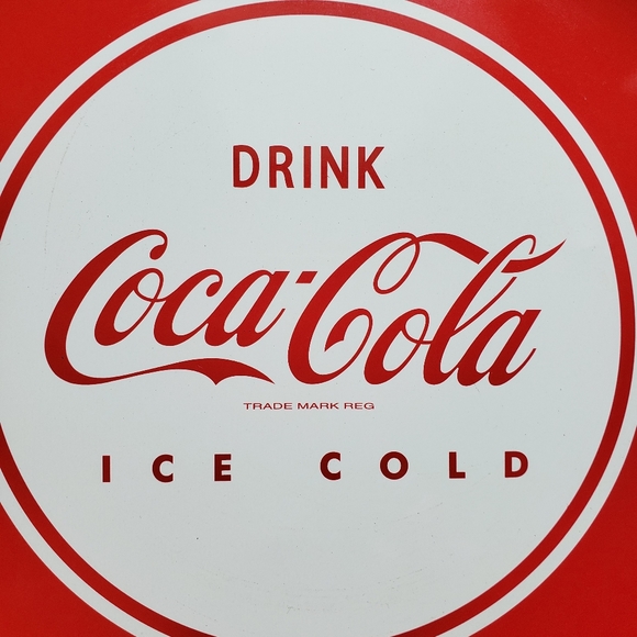 Coca Cola | Wall Decor | Cocacola Round Deep Wall Traycircular Tin ...